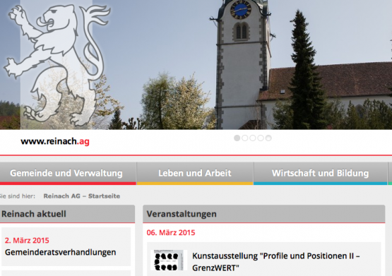 reinach.ag – und alles, was dahinter steckt | Wynentaler Blatt